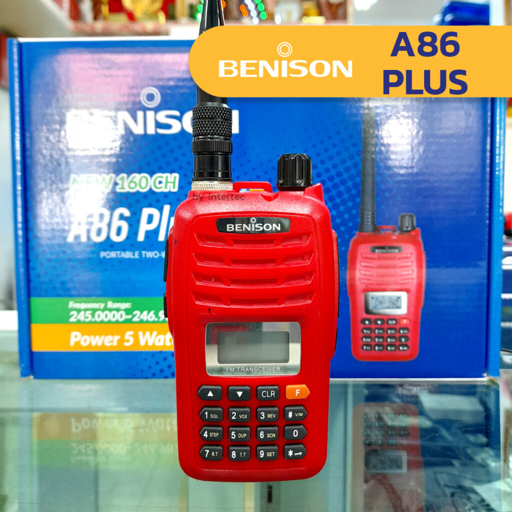 วิทยุสื่อสาร BENISON รุ่น A86 PLUS